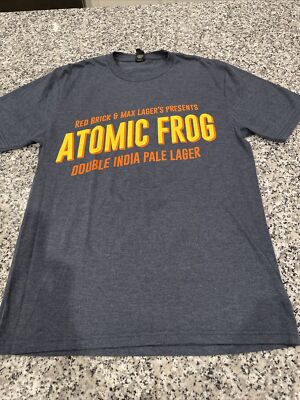 Atomic Frog Double Indian Pale Lager Red Brick S Beer Logo | eBay