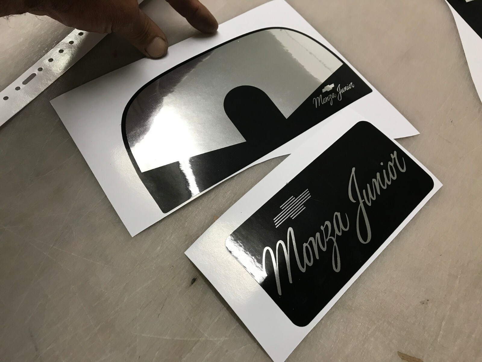 Vintage Decals 1966 1969 Rupp MONZA Jr. Go-Kart CHEVROLET go kart ...