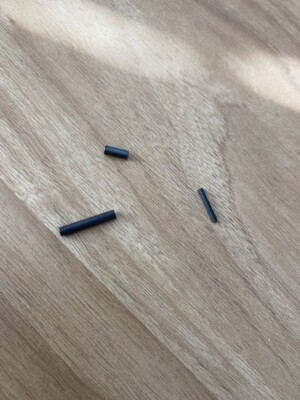 Remington Model 51 Pistol, Set of 3 Assembly Pins, See pictures, R-882 ...