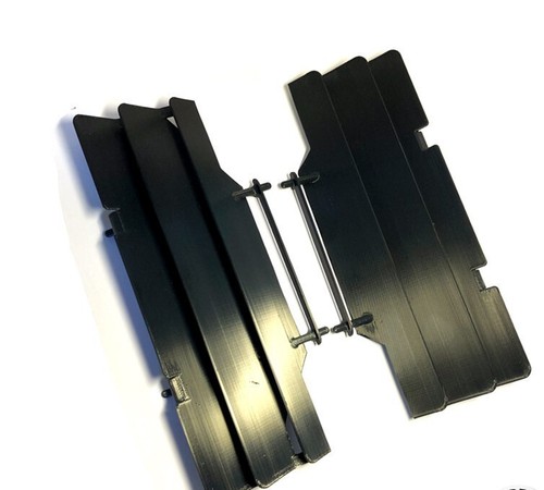 Yamaha YZ 125 250 Radiator Louvers 4EW-2172A-00 1993-2001 | eBay