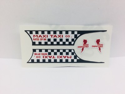 Hot Wheels Redline (OLDS 442 MAXI TAXI....DECAL SET) | eBay