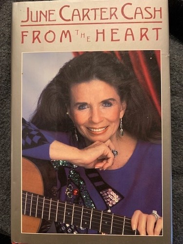 June Carter & Johnny Cash SIGNED HARDCOVER BOOK 1987 AUTOGRAPHED From ...