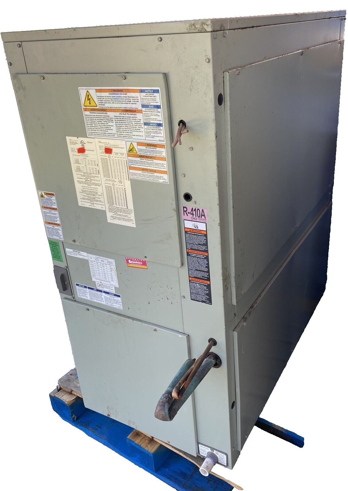 Trane 7.5 ton Odyssey™ Convertible Commercial Air Handler or Heat Pump ...