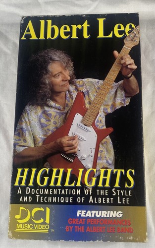 Highlights Albert Lee Guitar VHS 9780897244657| eBay