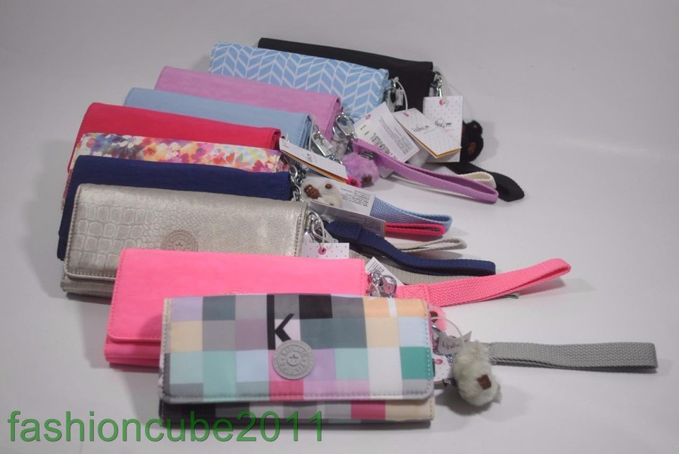 New With Tag Kipling RUBI Large Wallet / Wristlet with Furry Monkey | eBay