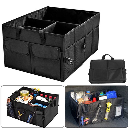 Trunk Organizer Collapsible Cargo Storage Fold Box Bin Bag for Car SUV ...