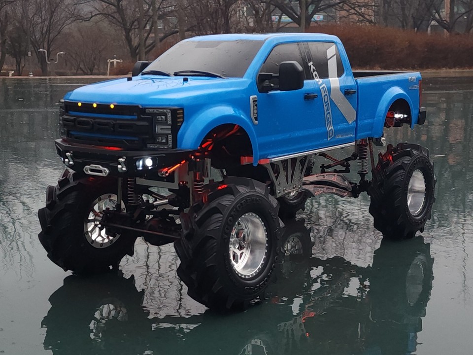 H-TECH RC 1/10 Aluminum 40mm Monster Lift Kit Full Set For CEN Racing ...