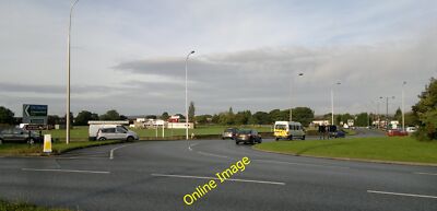 Photo 12x8 South side of Meadowhead roundabout Jordanthorpe Looking ...