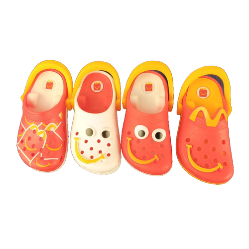 Mcdonald's Happy Meal Toys Crocs Clips Numbers 1 2 5 and 9 Loose ...