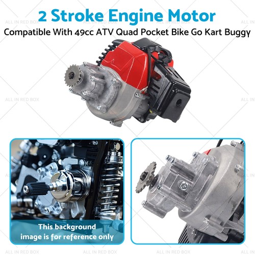49cc 50cc 2 Stroke Engine Motor Pull Start Suitable For Quad Pocket ...