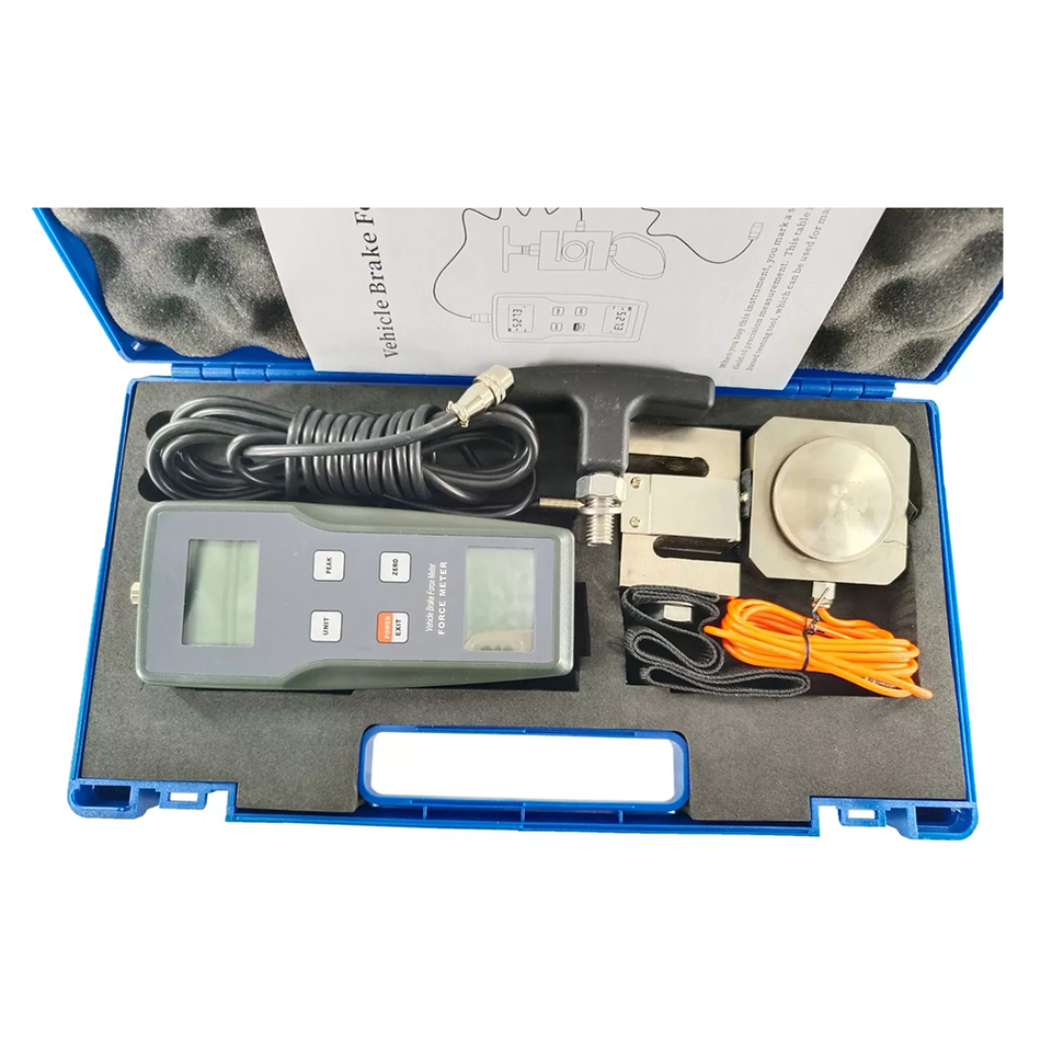 Vehicle Brake Force Meter Portable Pedal Force Handbrake Force Tester ± ...