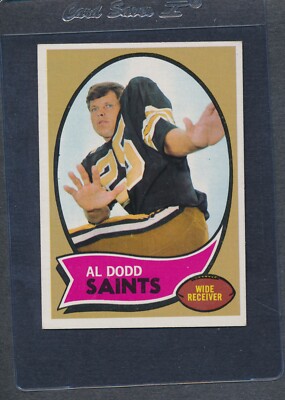 1970 Topps #123 Al Dodd Saints EX/MT *7854 | eBay