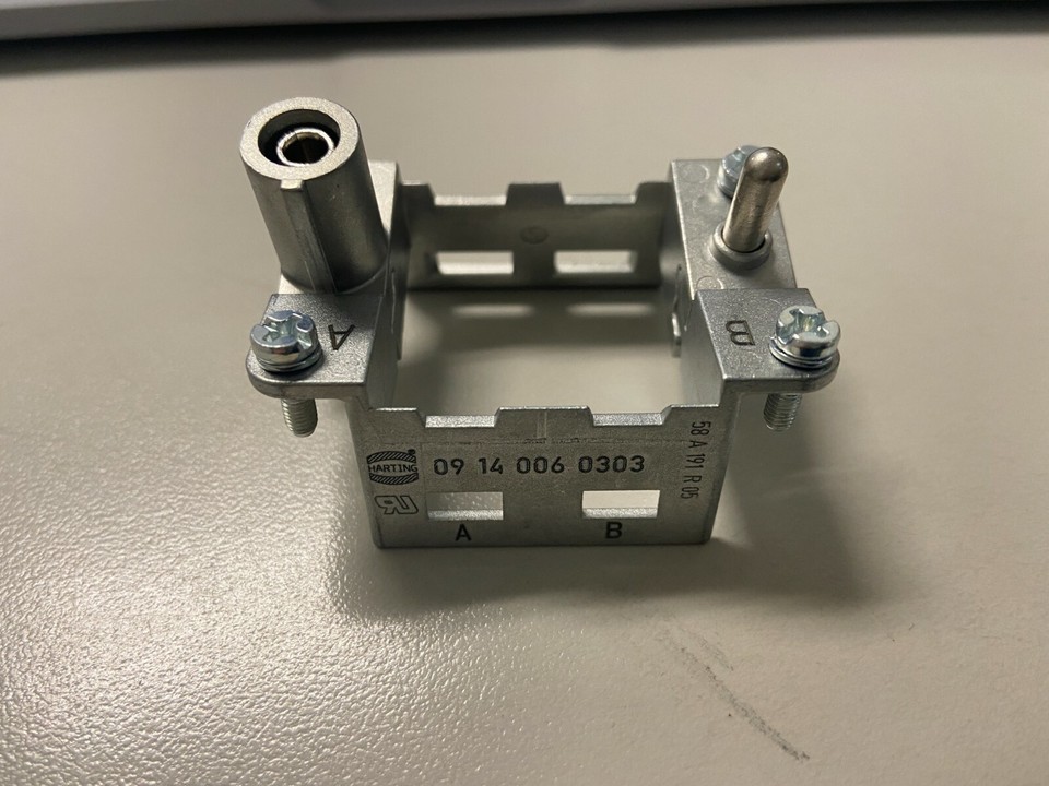 (1) Harting, Han Modular Frame + Mounting base Housing 09140060303 | eBay