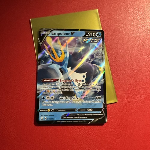 Empoleon V - 040/163 - Pokemon Battle Styles Sword & Shield Ultra Rare ...