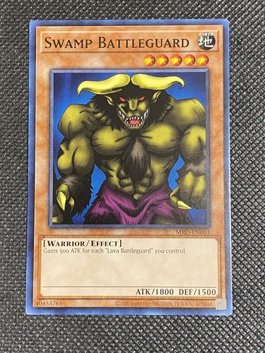 YuGiOh! - Swamp Battleguard MRD-EN063 Common 25th Anniversary Edition ...