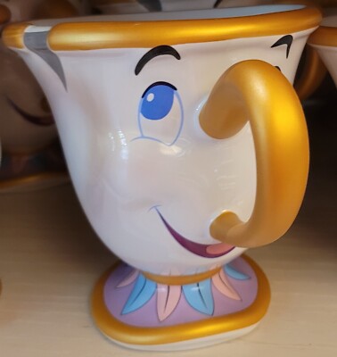 Disney Parks Beauty And The Beast Chip Tea Cup Ceramic Coffee Cup Mug ...