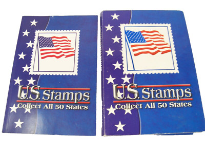 U.S. Stamps Collect All 50 States Raymond Miller Stamp Book And Stamp ...