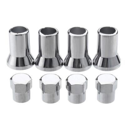 4pcs Silver Valve Stem Caps Cover Sleeve Car/Bicycle/Truck/ATV TR413 | eBay