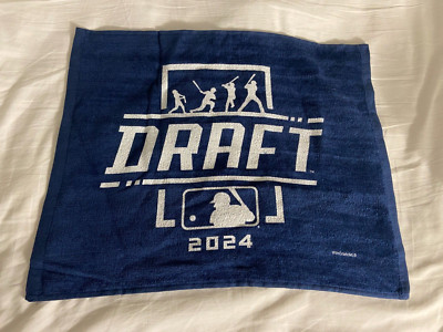 2024 MAJOR LEAGUE BASEBALL DRAFT MLB RALLY TOWEL NAVY TRAVIS BAZZANA #1 ...