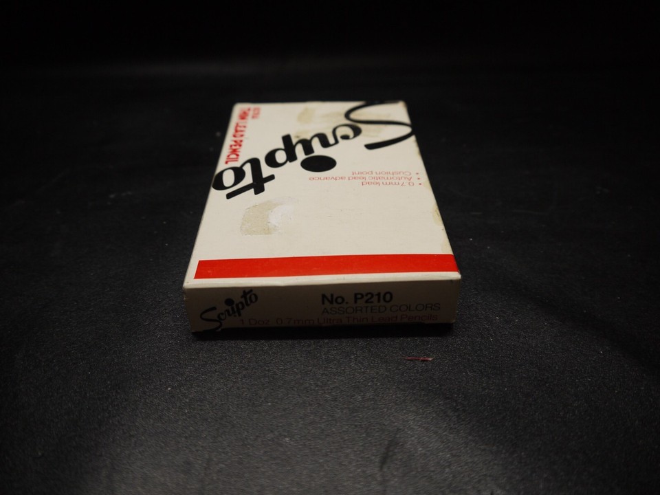 Scripto Mechanical Pencils - 12 P210 Ultra thin lead pencils | eBay