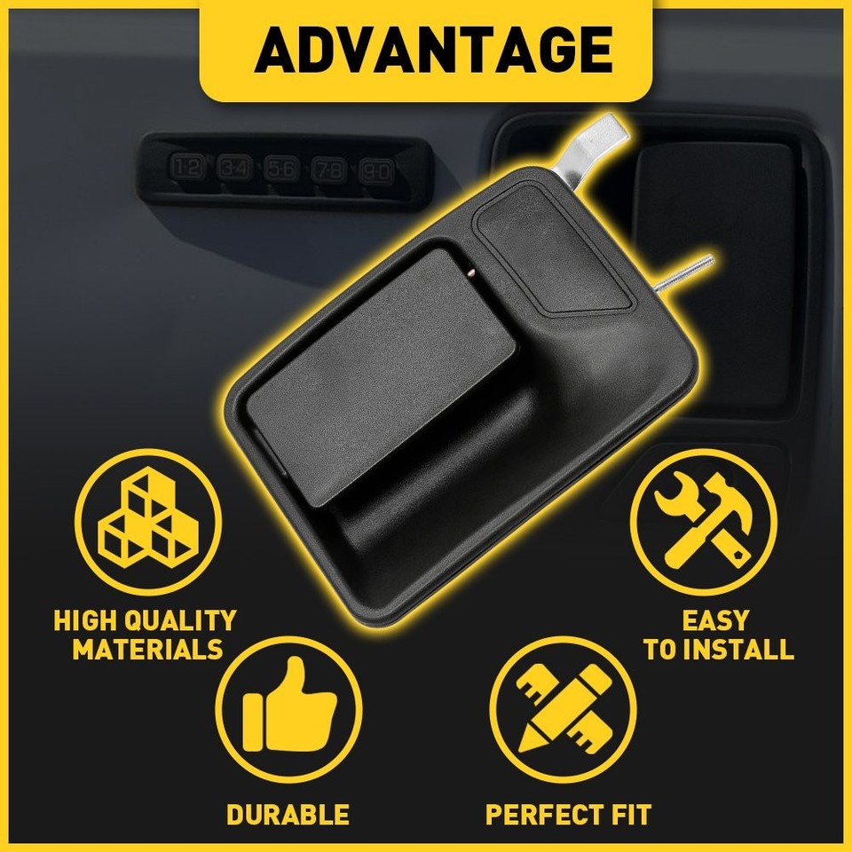 Outside Handle 1999-2016 Door Fit Super Ford F250 Duty Truck Left F350 ...
