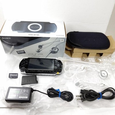 Sony PSP-1000 Black Value Pack Console Set Boxed | eBay