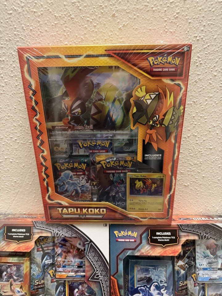 Pokemon Sun And Moon Promo Box Lot Of Five!!! | eBay