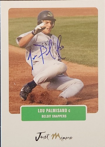 2004 Just Minors Just Prospects - Lou Palmisano #67 Autographed (AU ...