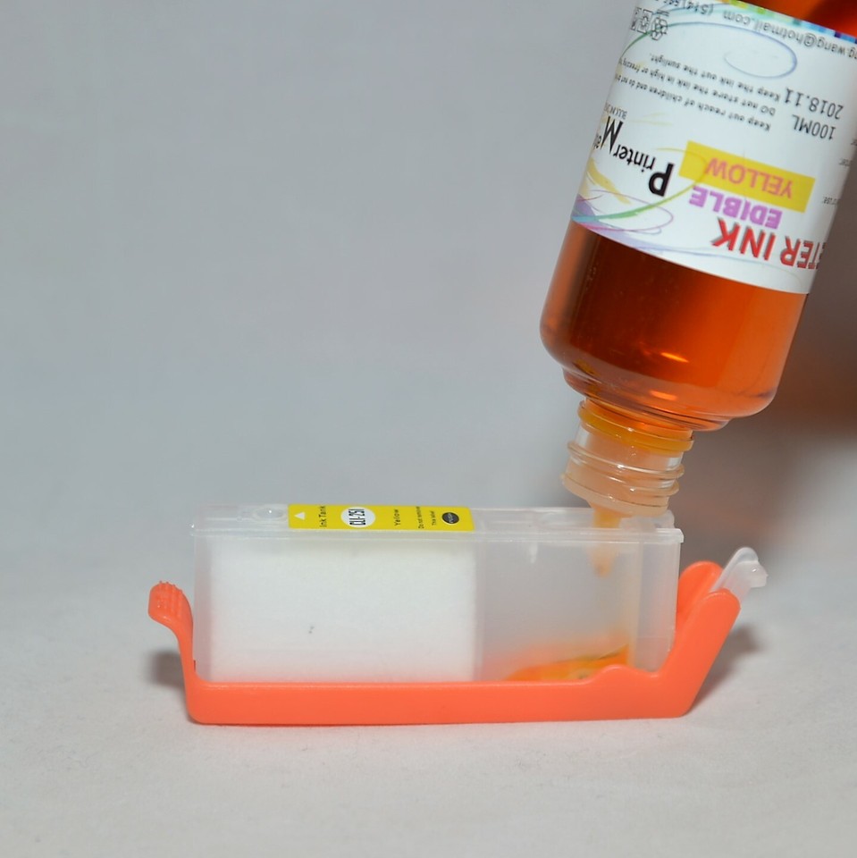 6X100ML dye refill Ink alternative for Canon inkjet printer cartridge ...