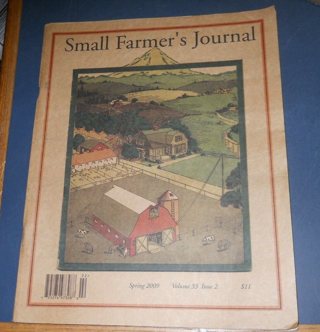 SMALL FARMER'S JOURNAL SPRING 2009 BLACKSMITHING TRICKS FARM POULTRY ...