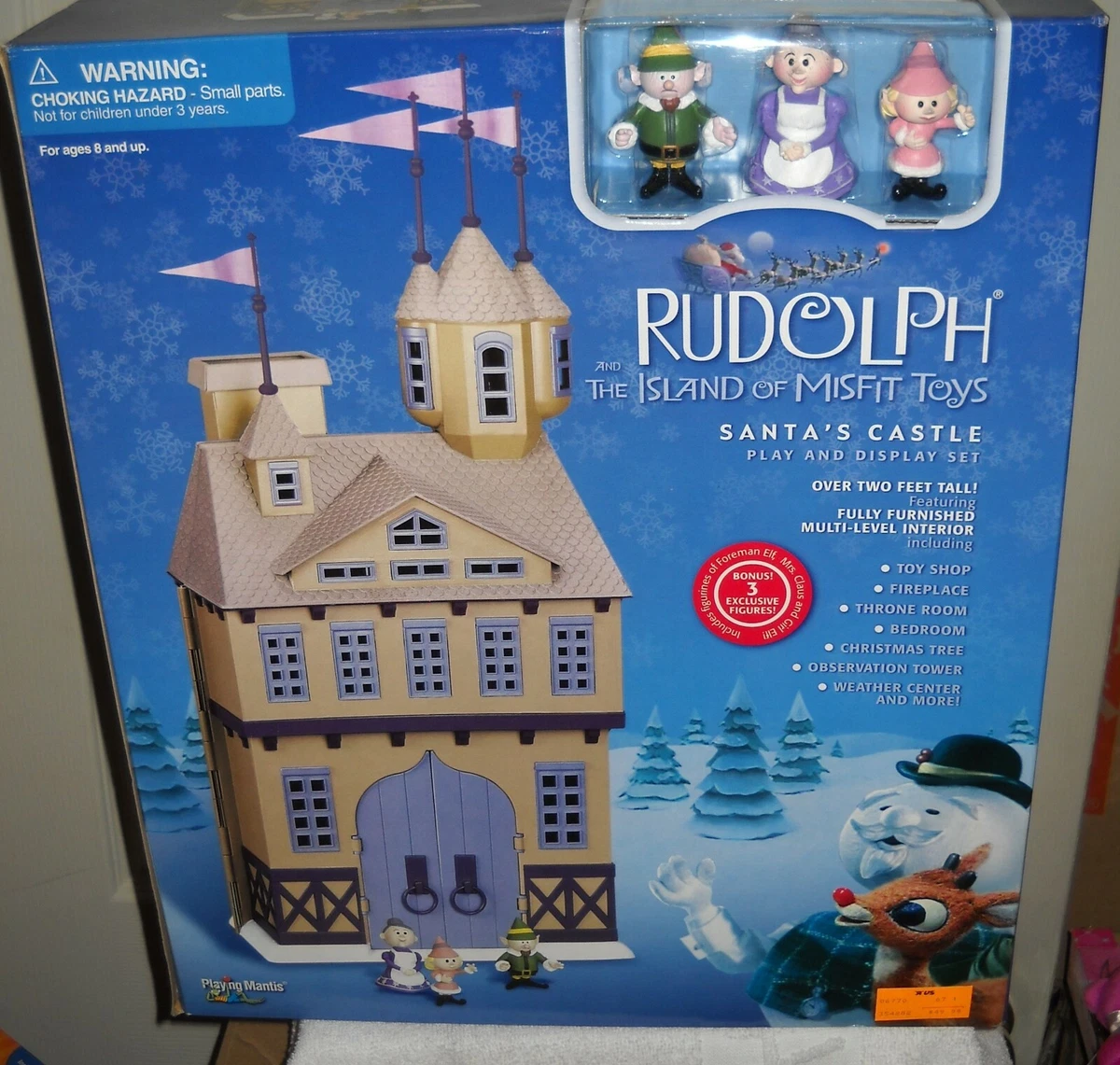 Rudolph The Red Nosed Reindeer Santas Castle