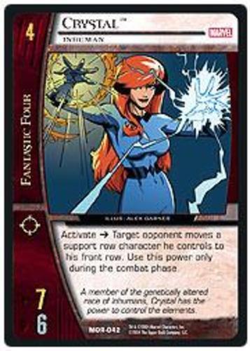 VS System: Crystal, Inhuman - Foil [Played] Marvel Origins TCG CCG ...
