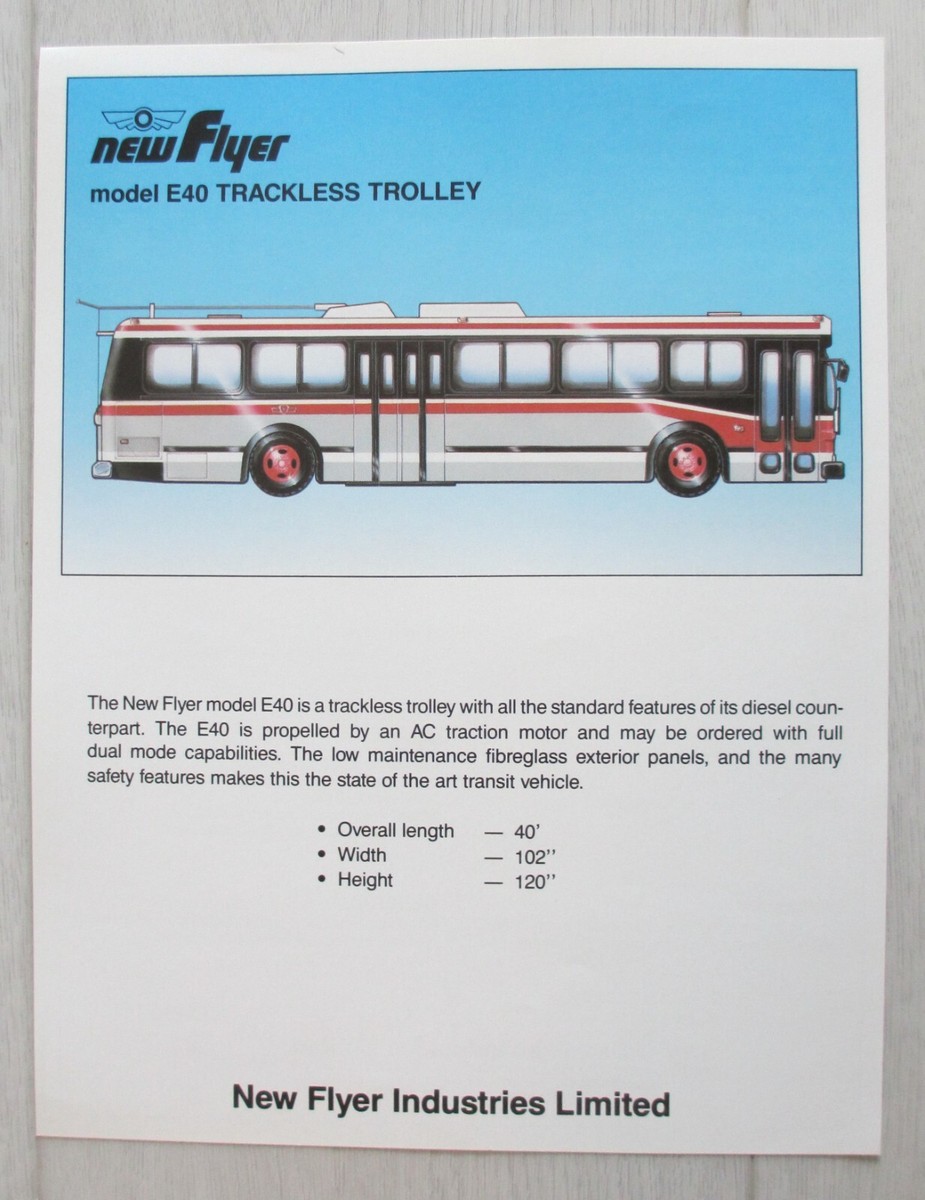 New Flyer Bus Specifications Profile For New Flyer
