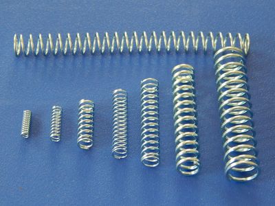 Druckfedern, Stahlfedern, Federn, Rückstellfedern, Federstahl nach ...