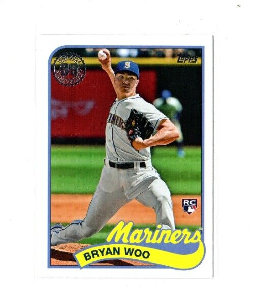 3 count lot 2024 Topps 35th Anniversary 1989 Bryan Woo Rookie Cards ...