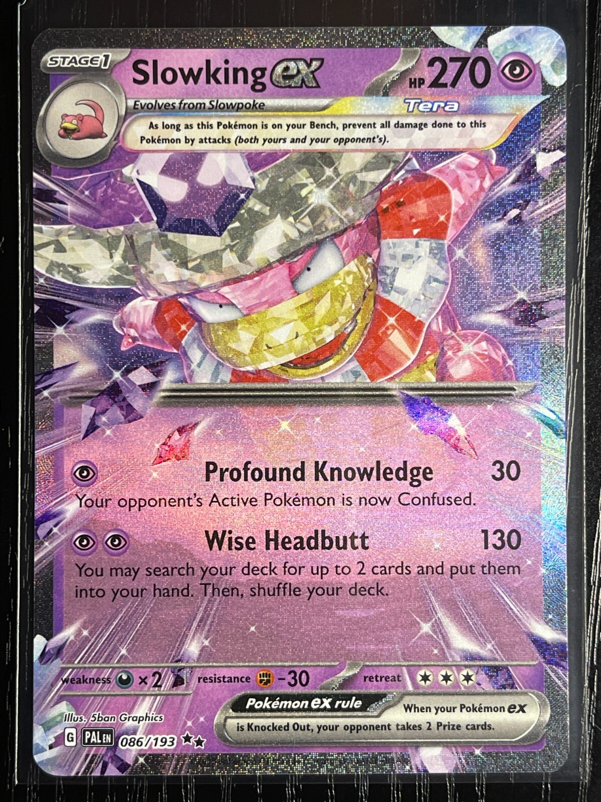 Slowking ex PAL EN 086/193 Paldea Evolved Near Mint Pokemon TCG | eBay