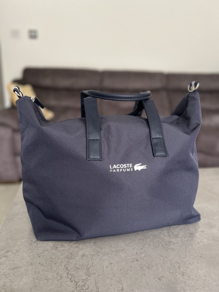 🆕LACOSTE WEEKEND BAG TRAVEL BAG GYM BAG DUFFLE HOLDALL NEW Large | eBay