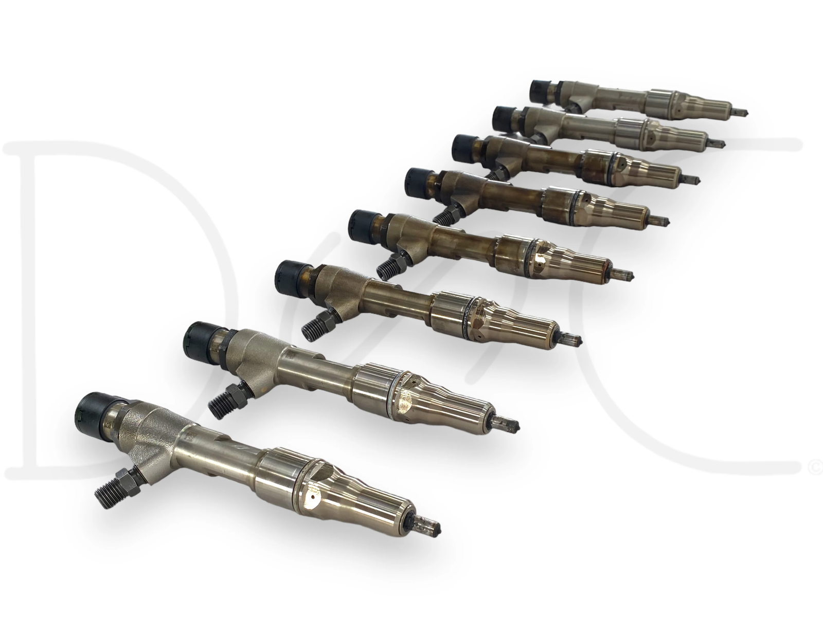 08-10 Ford F250 F350 6.4 6.4L Diesel Fuel Injector Set (8) Injectors ...