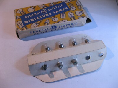 Miniature Bulb General Electric 328 Clear 6V - NOS Open Box Qty 7 | eBay
