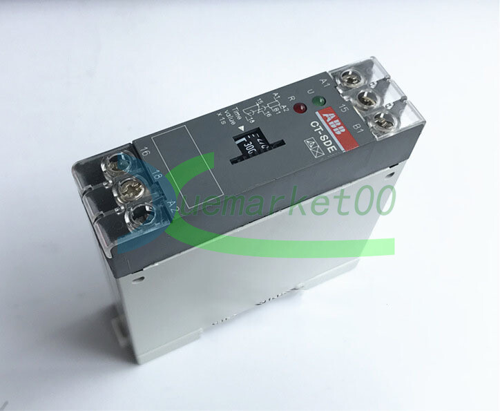 1PCS ABB CT-SDE Time Relay Star-delta 1c/o 0.3-30s 24VAC/DC 220-240VAC ...