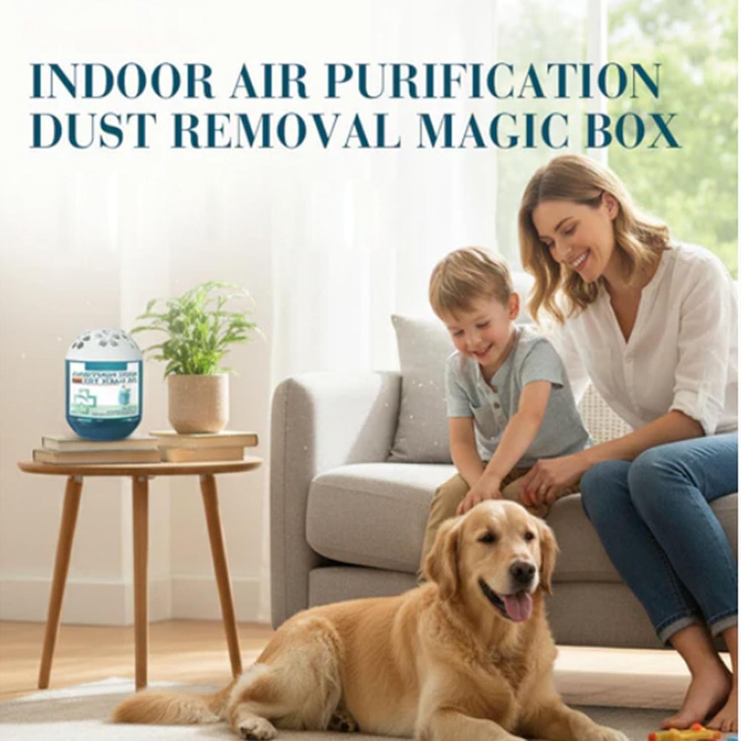 Indoor Air Purification Dust Removal Magic Box, Multi-functional Air ...