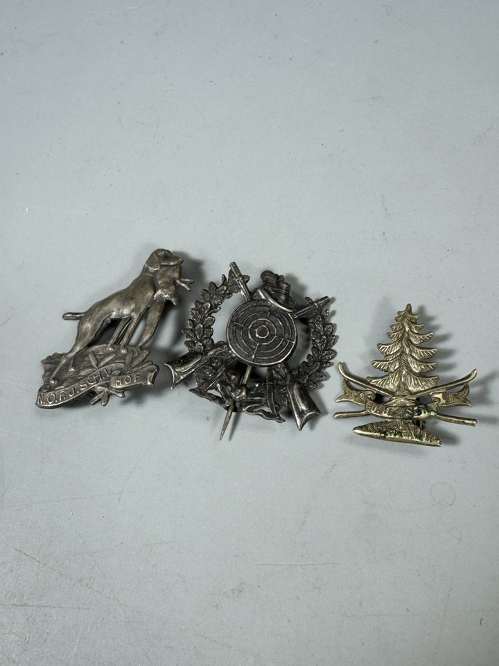 WW2 GERMAN. HUNTERS. ASSOCATION BADGE AND OTHERS LOT O519 | eBay