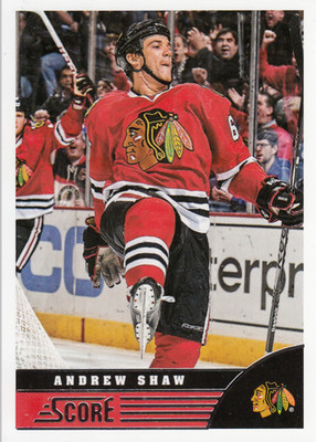 2013-14 Score #105 Andrew Shaw - HKY | eBay