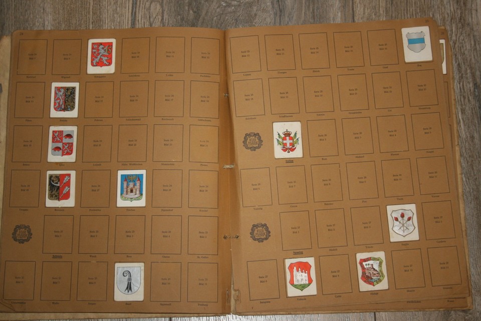Sammelbilderalbum, Kurmark Cigaretten Wappenschau | eBay