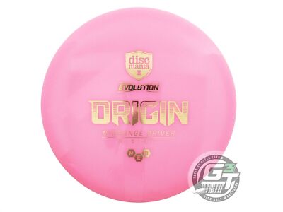 NEW Discmania Evolution Neo Origin 177g Pink Gold Foil A Midrange Golf Disc | eBay