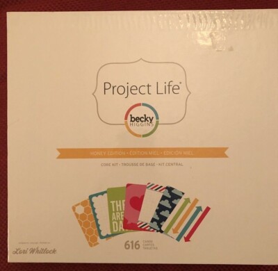 Project Life Becky Higgins Core Kit HONEY Edition | eBay