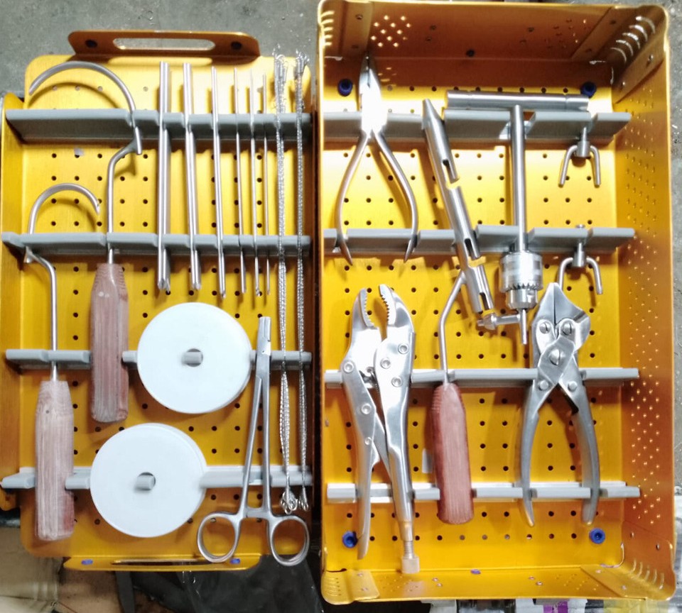 K Wire set Kirshner & Wire Instruments Set Wire implant set Kishner ...