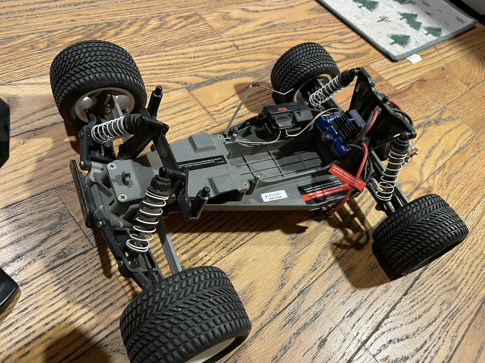 Traxxas Rustler XL-5 1:10 Scale 2WD Stadium Truck. With Street Wheels ...