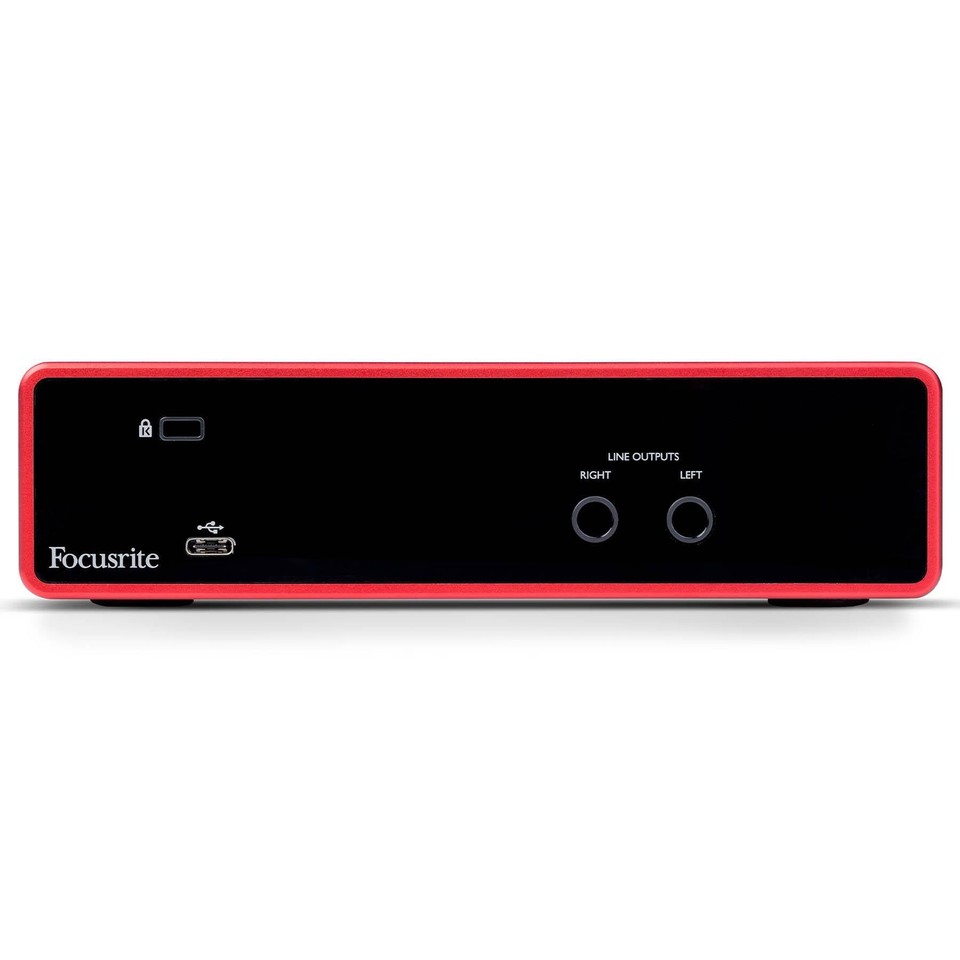 Focusrite Scarlett 2i2 3rd Gen USB Interface w/ 2 3-Foot XLR Cables ...