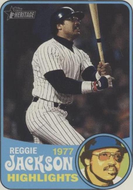 2018 Topps Heritage High Number - Reggie Jackson Highlights Reggie ...